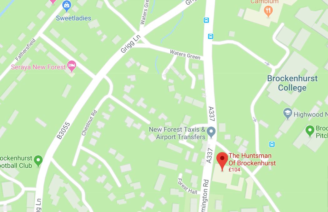 new forest map - Punch Pubs