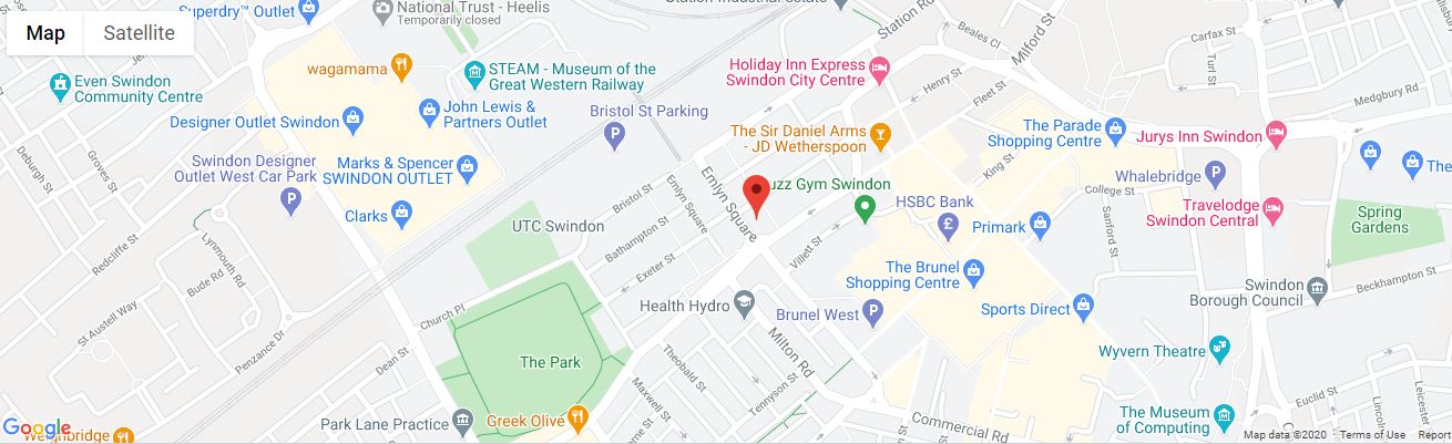 Swindon map - Punch Pubs