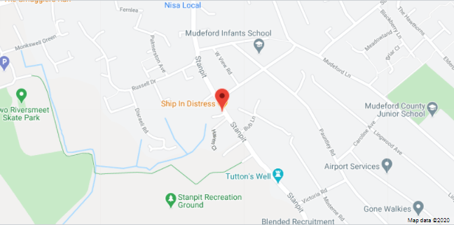 Ship in distress map - Punch Pubs